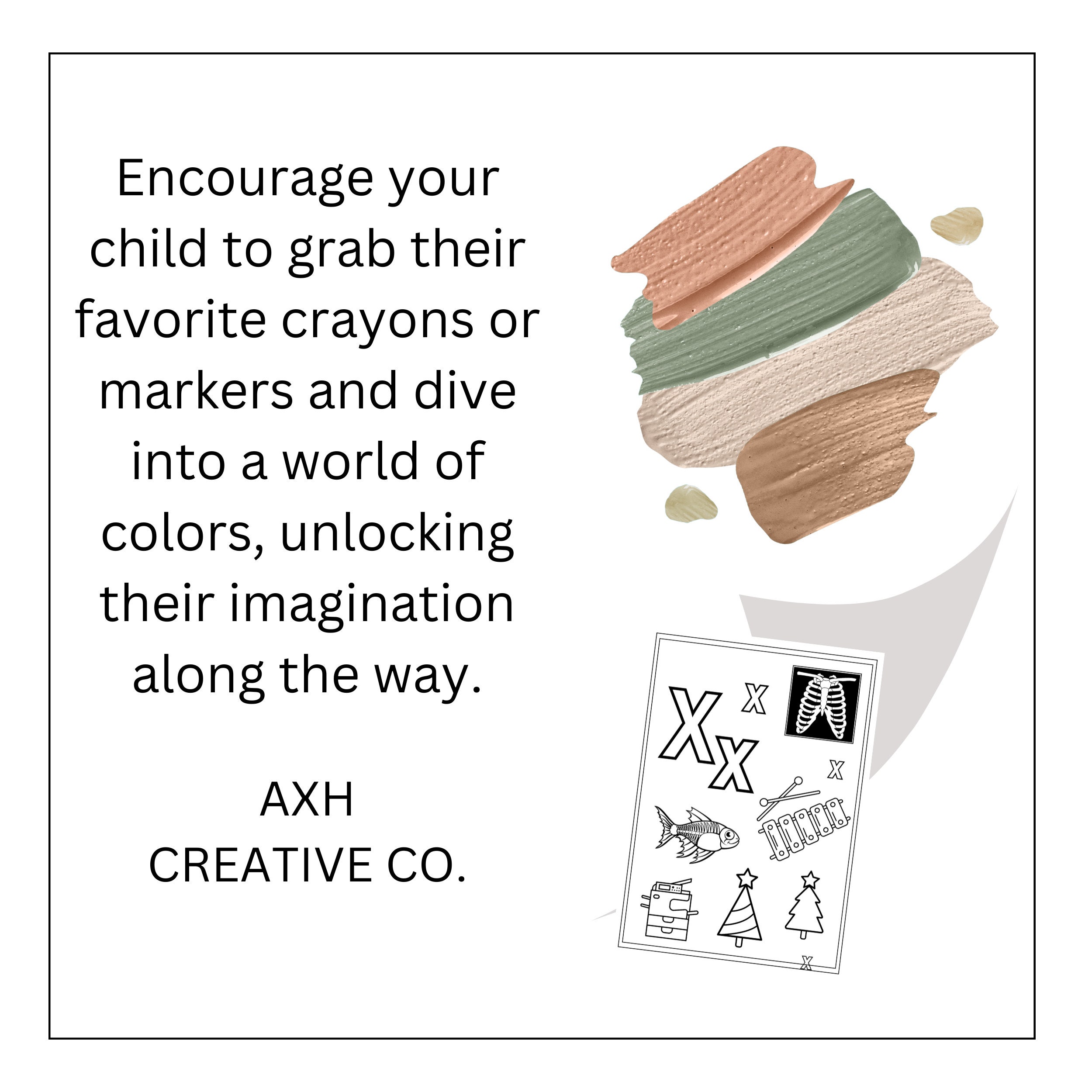 Printable ABC Book, DIY Baby Alphabet Book, Baby's First Alphabet Book ...