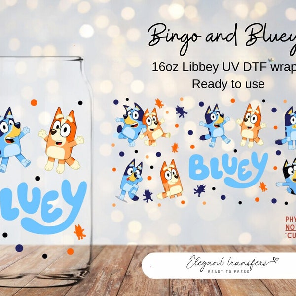 Bluey 16oz Wrap - Etsy