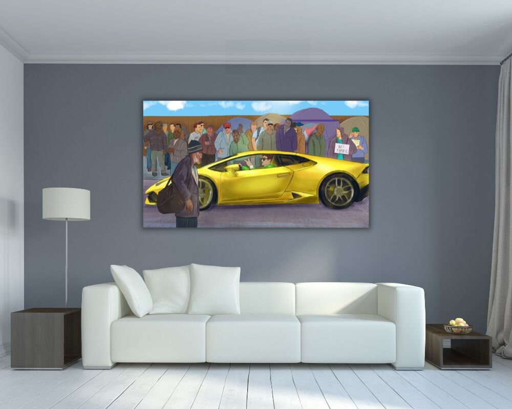 Role Model Celebrity Pop Art, Self Love Art, Celebrity Wall Art, Modern ...