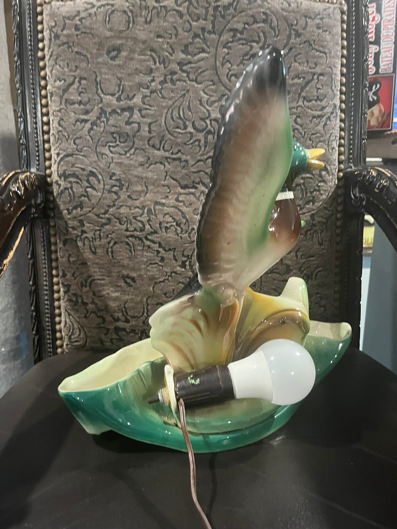 1950s Vintage Mallard Duck Lamp by Lane & Co - Etsy