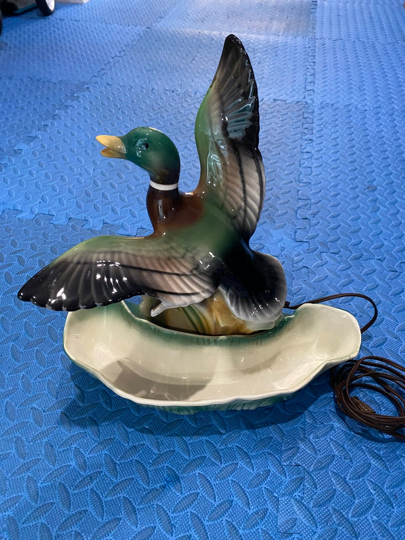 1950s Vintage Mallard Duck Lamp by Lane & Co - Etsy