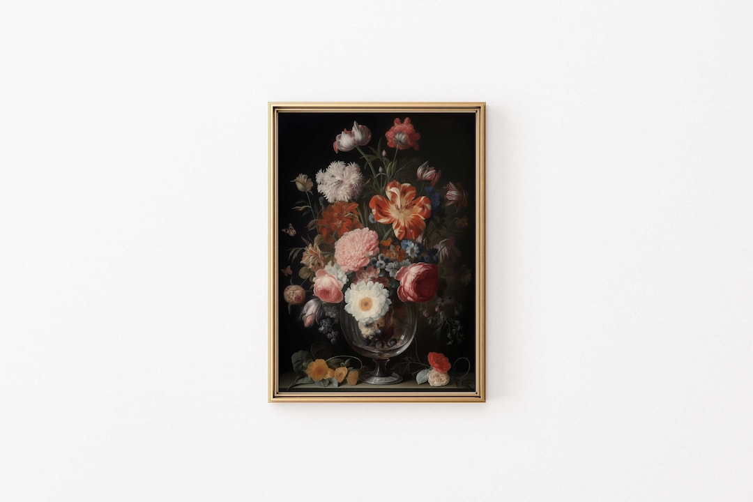 Study of Flowers by Aurelia Sol | Digital Download Print | Nature and ...