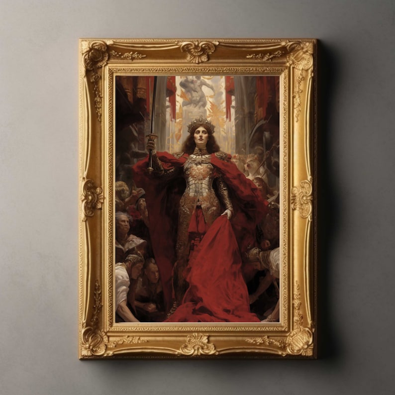 Coronation by Aurelia Sol | Fantasy Art | Printable Art With Antique ...