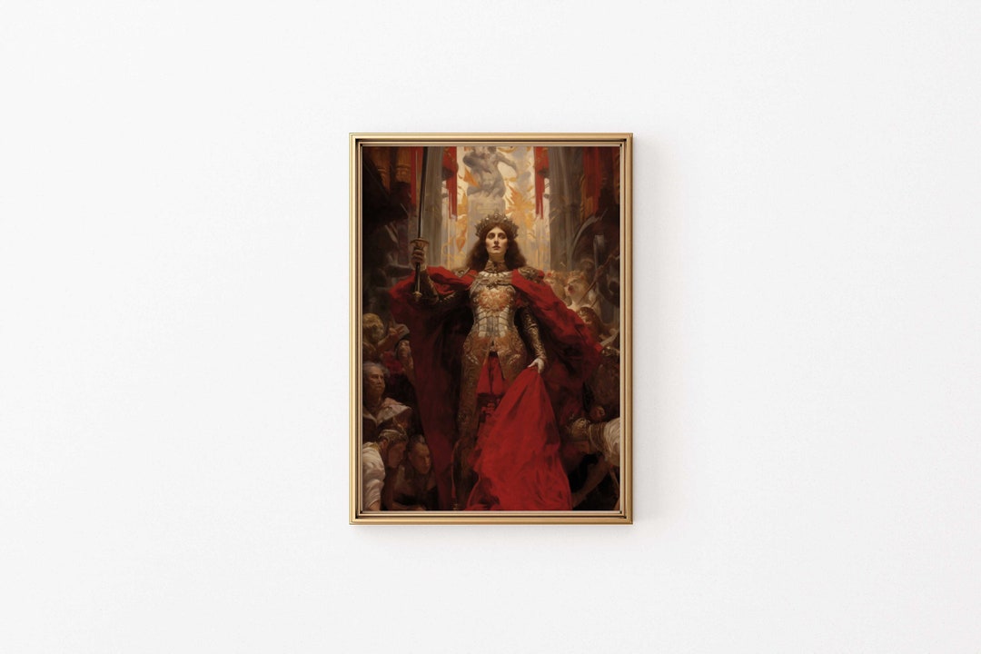 Coronation by Aurelia Sol | Fantasy Art | Printable Art With Antique ...