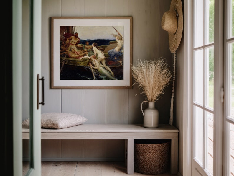 Ulysses and the Sirens by Herbert James Draper | Sirens and Mermaids ...