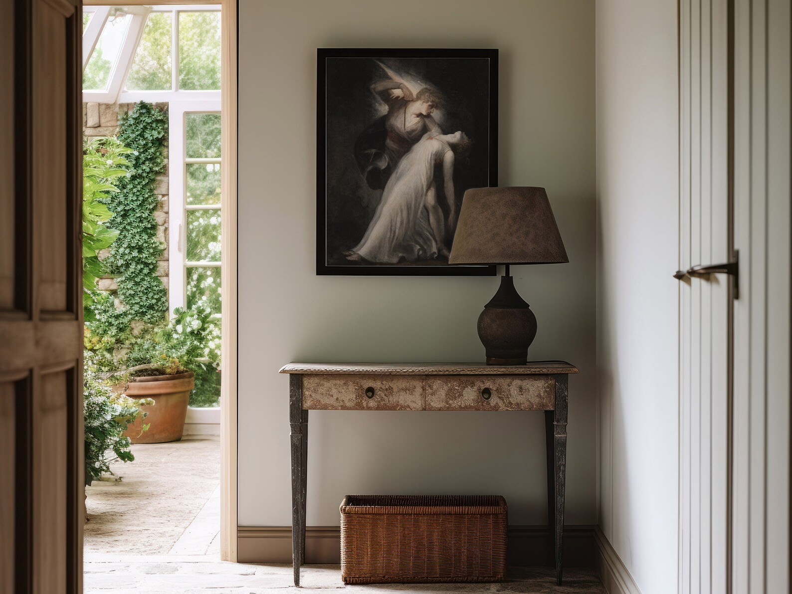 Celadon Und Amelia by Henry Fuseli | Classical Art Print With Antique ...