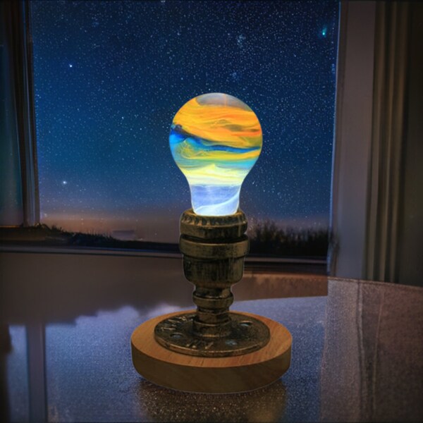 Space Lamp - Etsy