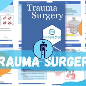 Trauma Surgery Study Guide: Ultimate Review Guide for Medical Students ...
