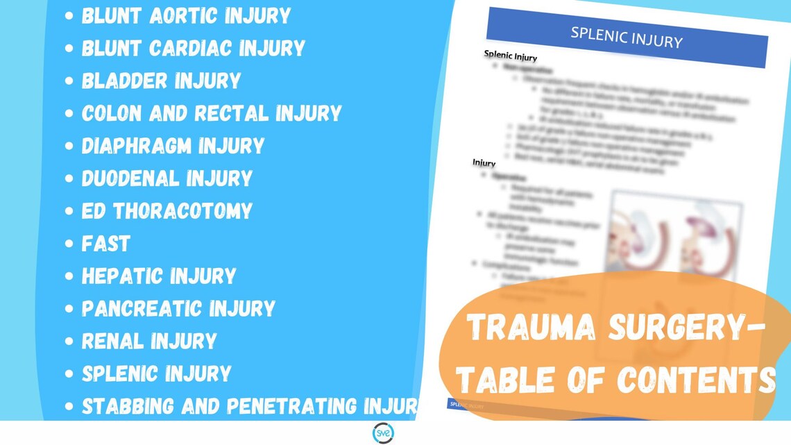 Trauma Surgery Study Guide: Ultimate Review Guide for Medical Students ...