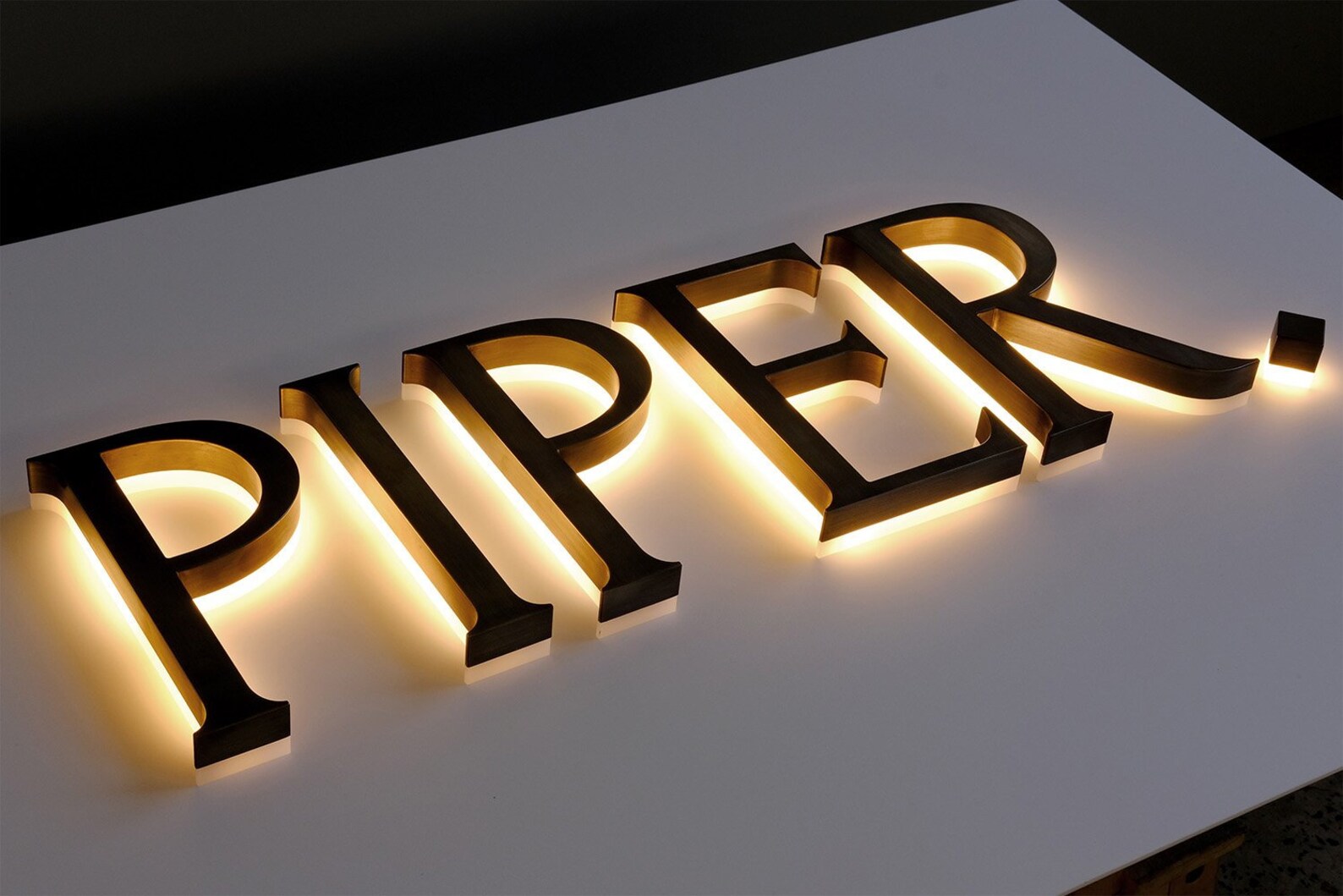 3D Standoff Signs, Custom Business Logo Signage, Metal, Acrylic, Wood ...