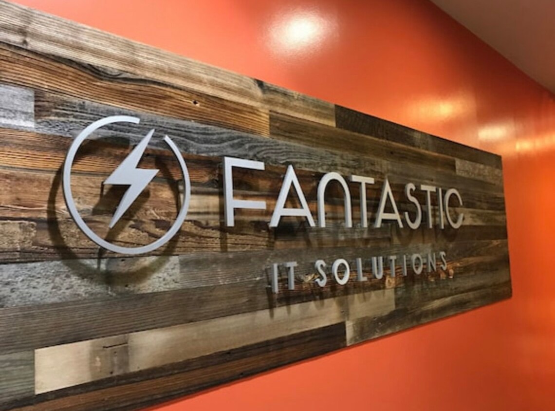 3D Standoff Signs, Custom Business Logo Signage, Metal, Acrylic, Wood ...