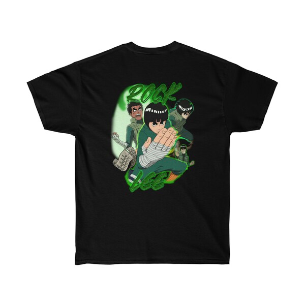 Rock Lee Naruto Shirt - Etsy