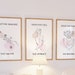 Set of 3 Line Art Print Aesthetic Room Decor Trendy Spiritual Wall Art ...