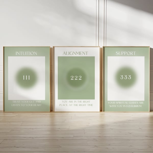 Number Poster - Etsy