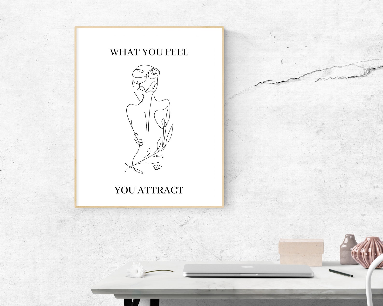 Set of 3 Line Art Print Aesthetic Room Decor Trendy Spiritual - Etsy Canada