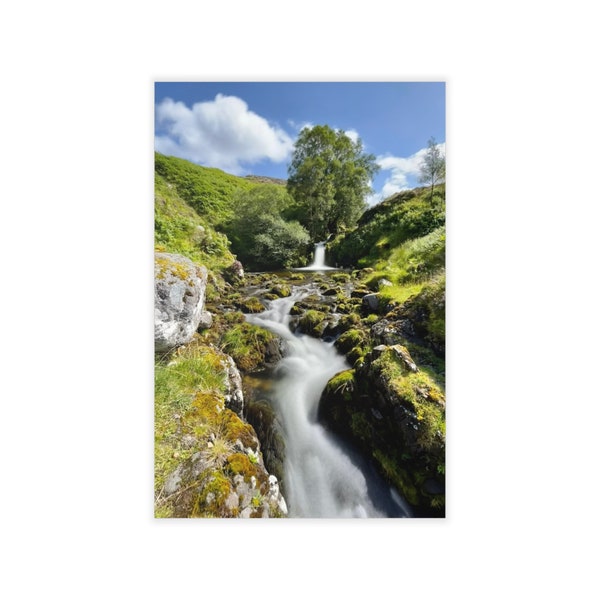 Waterfall Wall Decal - Etsy