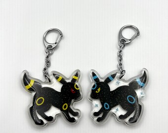 Evolving Skies Umbreon VMAX Mini Pokemon Card Keychain - Etsy