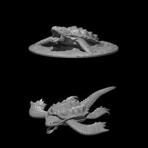 Dragon Turtle Miniature for Dnd Pathfinder and Other Ttrpgs - Etsy