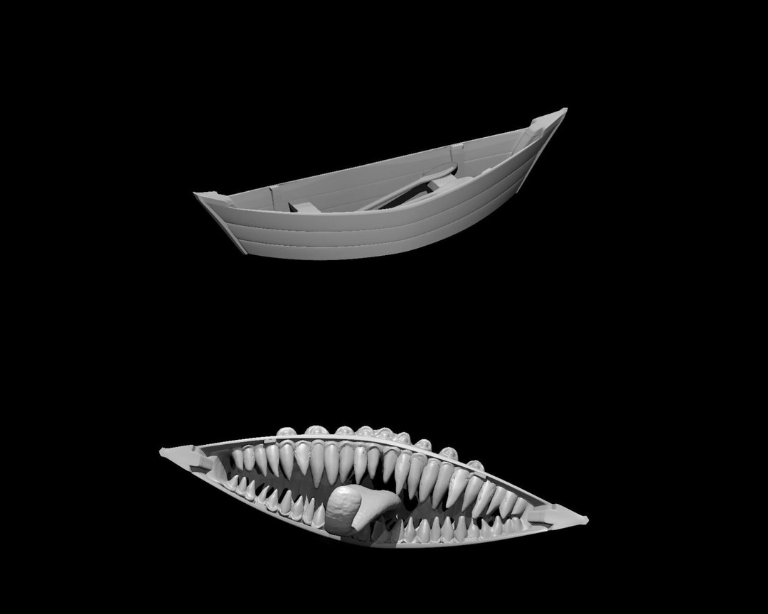 Canoe Mimic Miniature for Dnd Pathfinder and Other Ttrpgs - Etsy