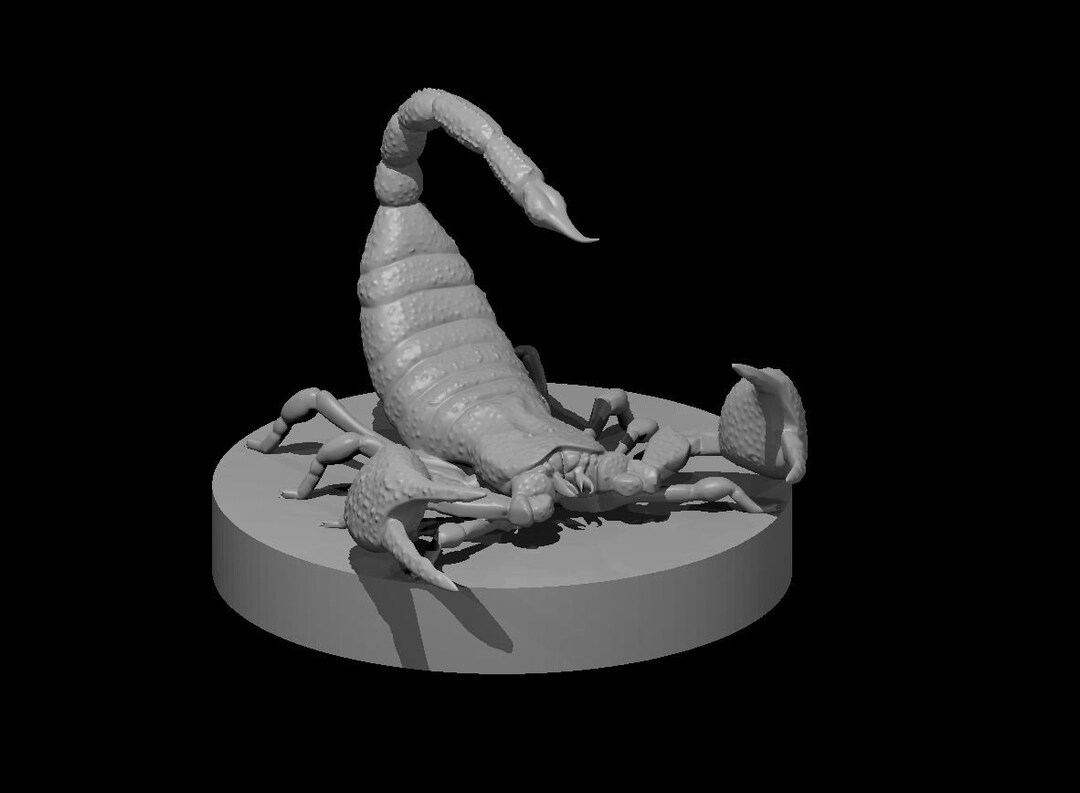 Scorpion Miniature for Dnd Pathfinder and Other Ttrpgs - Etsy