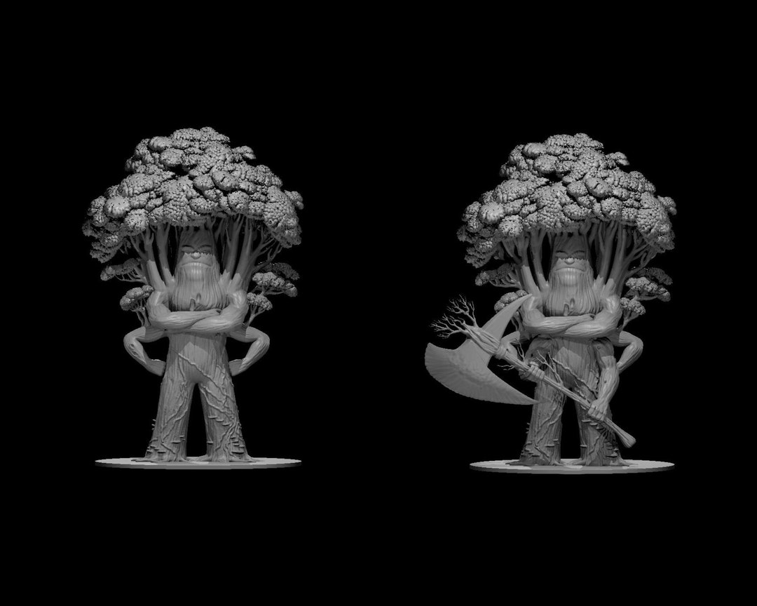 Treant Miniature for Dnd Pathfinder and Other Ttrpgs - Etsy