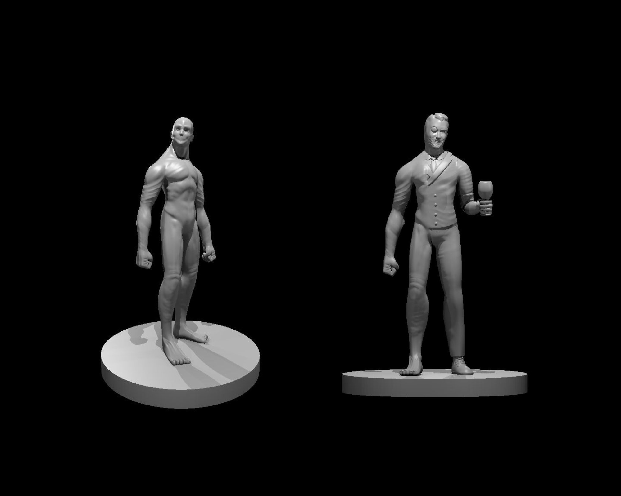 Doppelganger Miniature for Dnd Pathfinder and Other Ttrpgs - Etsy