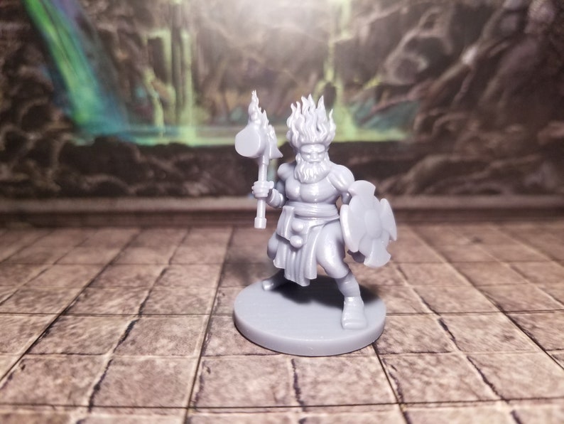 Azer Miniature for Dnd Pathfinder and Other Ttrpgs - Etsy