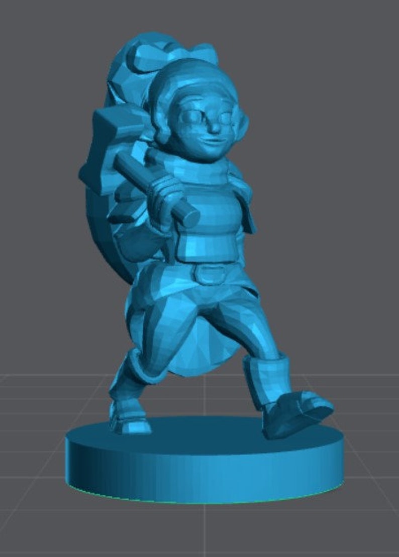 Halfling Cleric Miniature for Dnd Pathfinder and Other Ttrpgs - Etsy