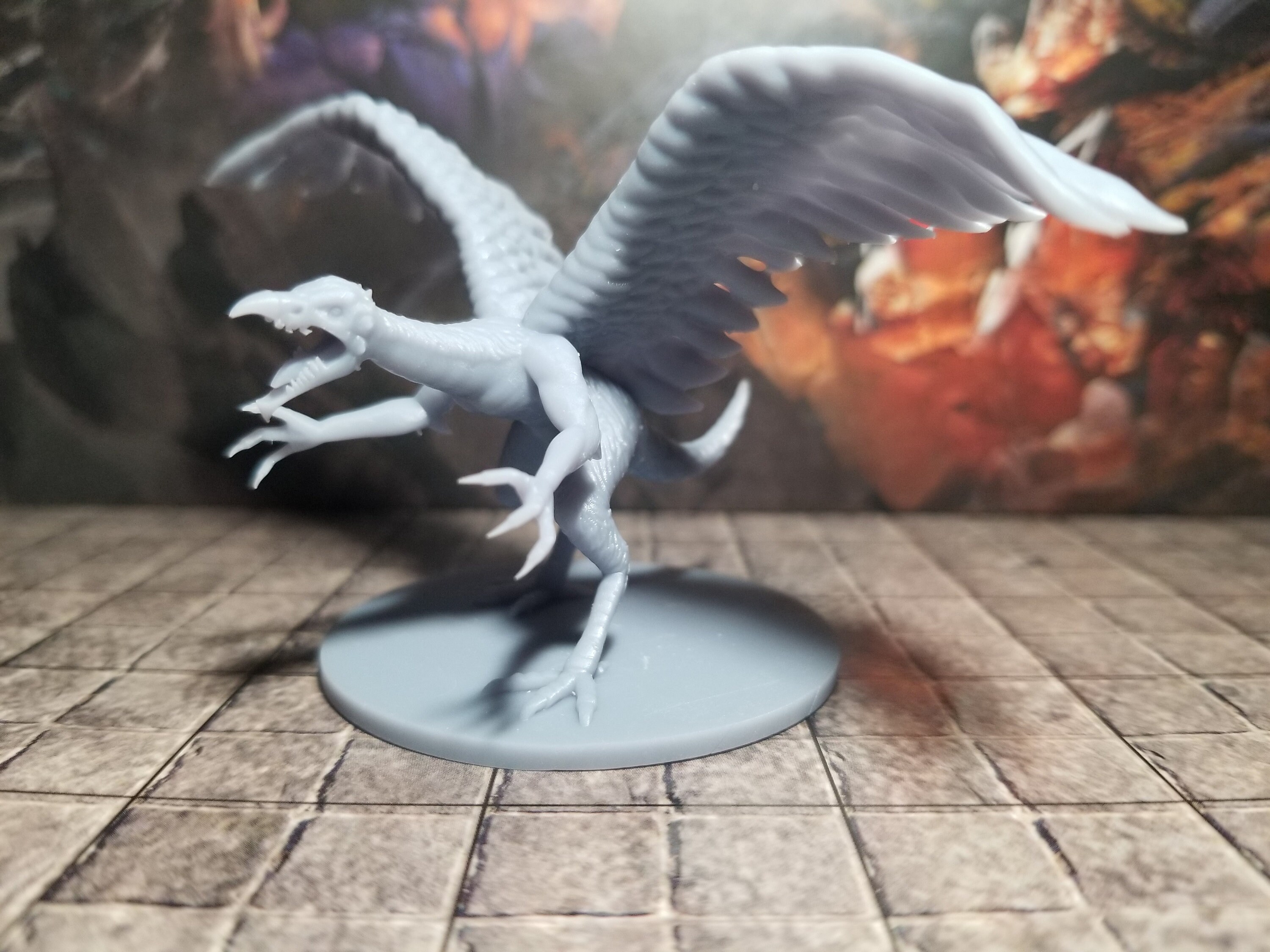 Vrock Miniature for Dnd Pathfinder and Other Ttrpgs - Etsy