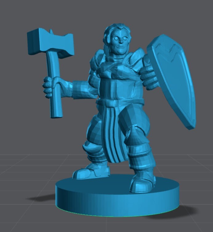 Halfling Cleric Miniature for Dnd Pathfinder and Other Ttrpgs - Etsy