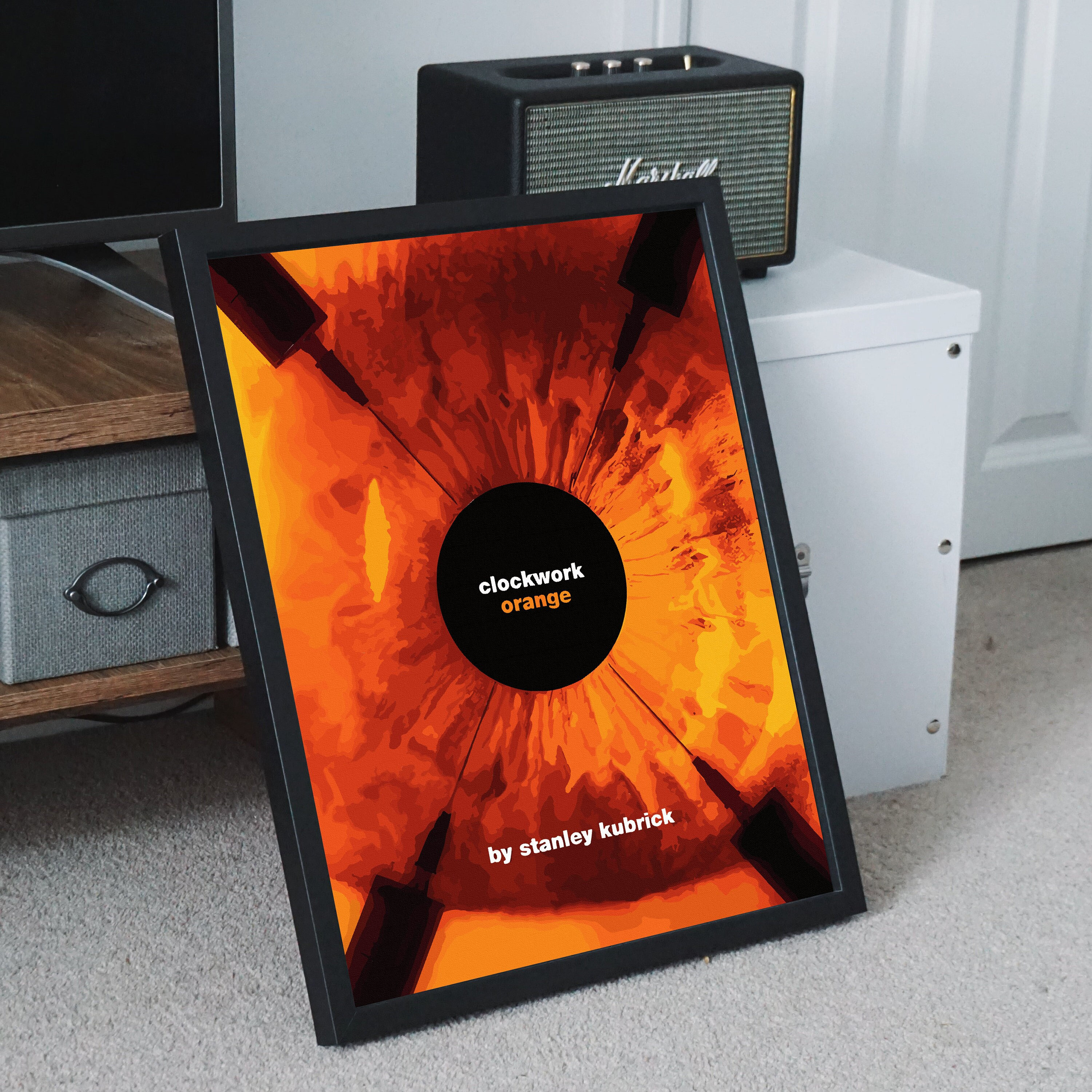 Clockwork Orange Eye Poster