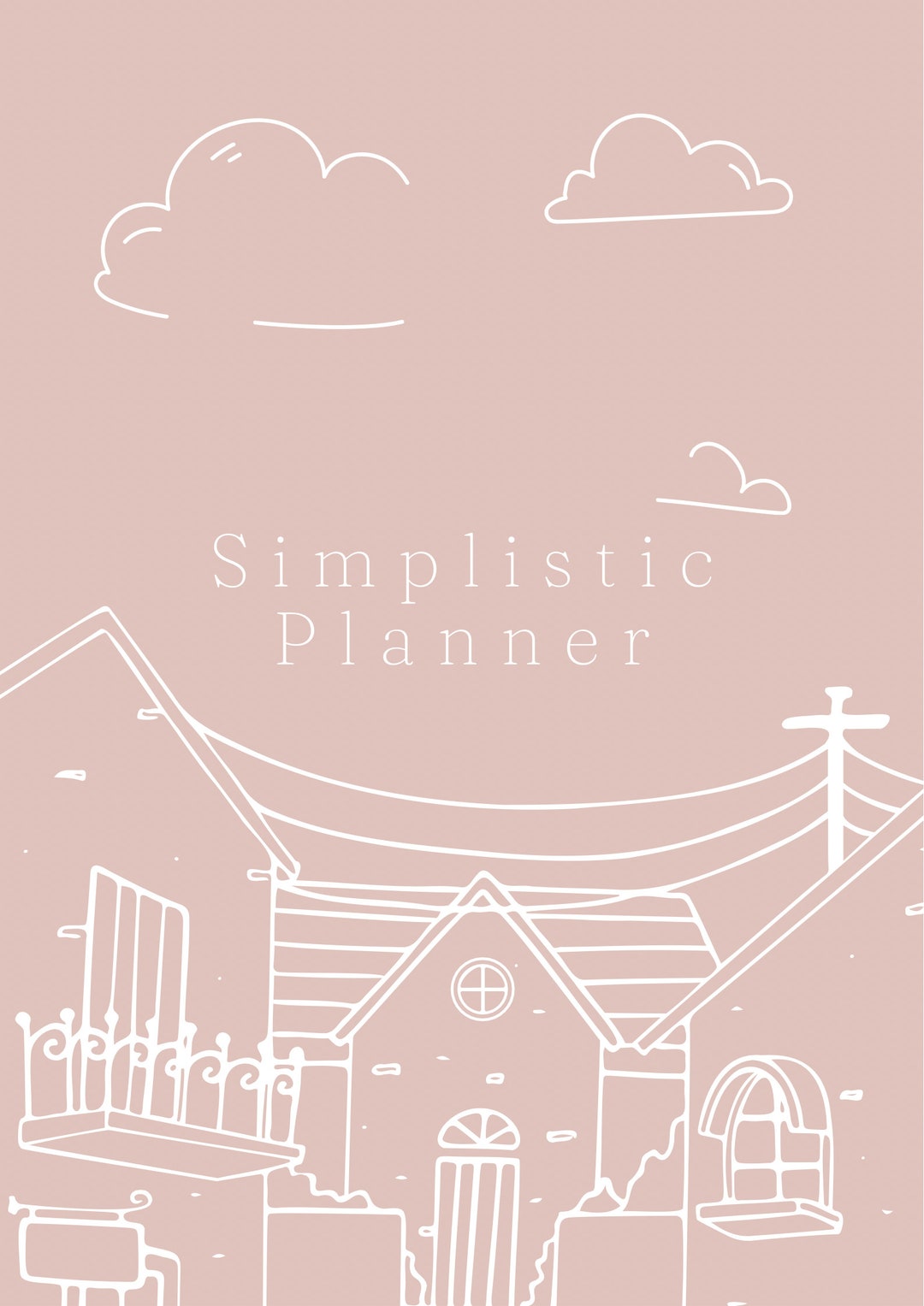 Simplicity Printable Planner | Organisational Planner | Schedule | Self ...