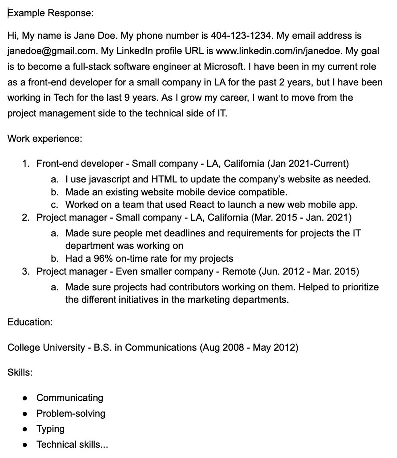 Custom Resume Makeover | Revamp Your Resume in 2 Days | Professional ...