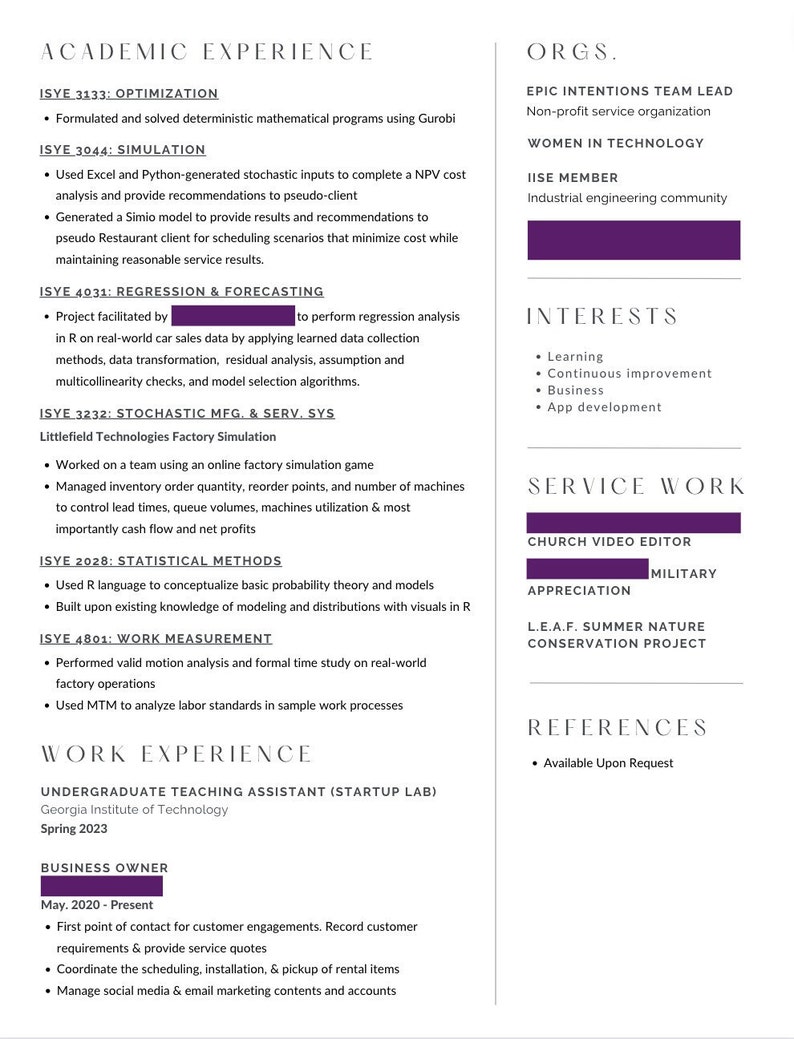 Custom Resume Makeover | Revamp Your Resume in 2 Days | Professional ...