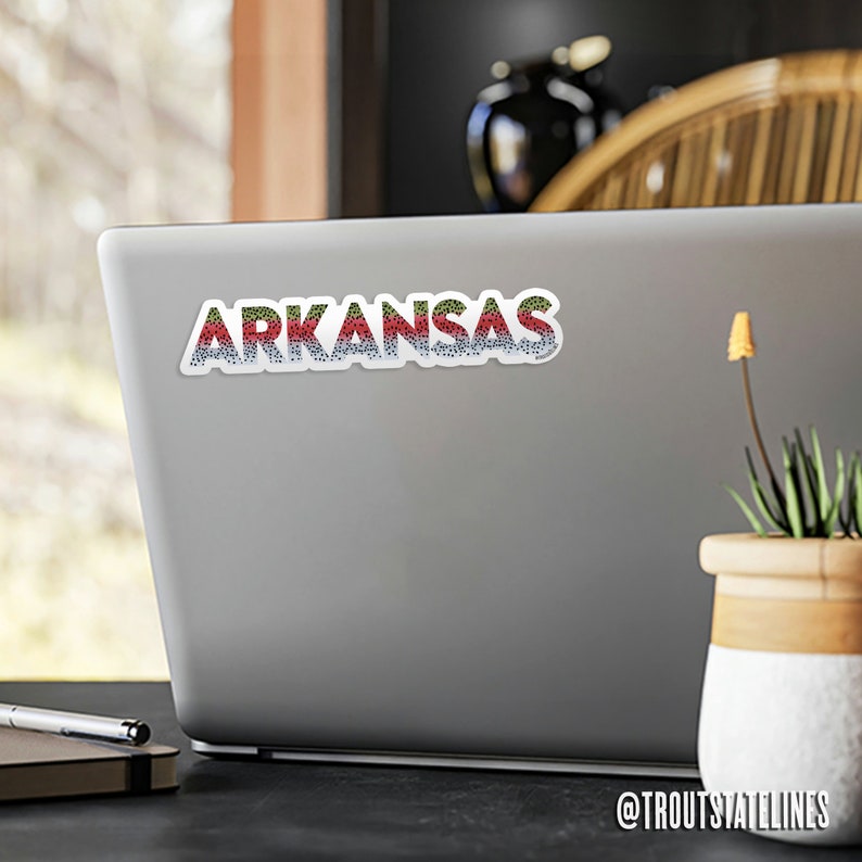 Arkansas Trout Stickers 3-pack / Rainbow, Brook & Brown / Fly Fishing ...