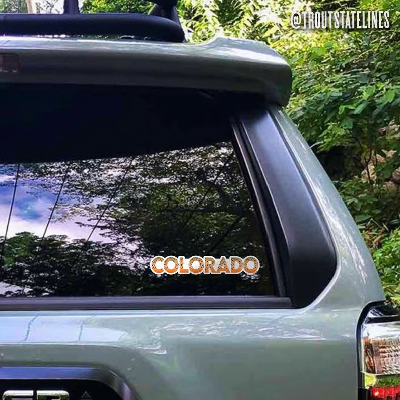 Colorado Trout Stickers 3-pack / Rainbow, Brook & Brown / Fly Fishing ...