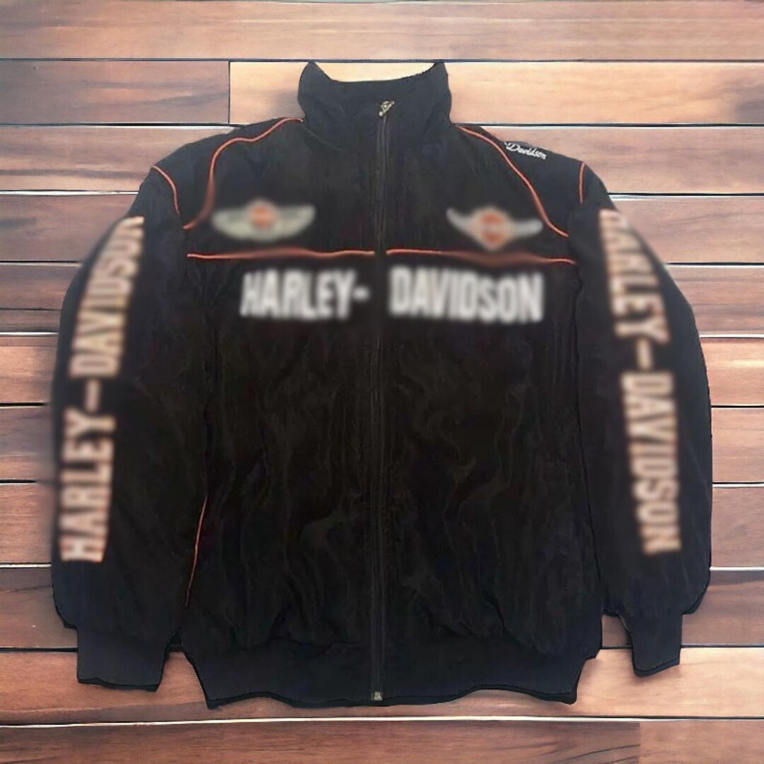 Biker Racing Jacket for Men, Embroidered Motorcycle Jacket, Moto ...