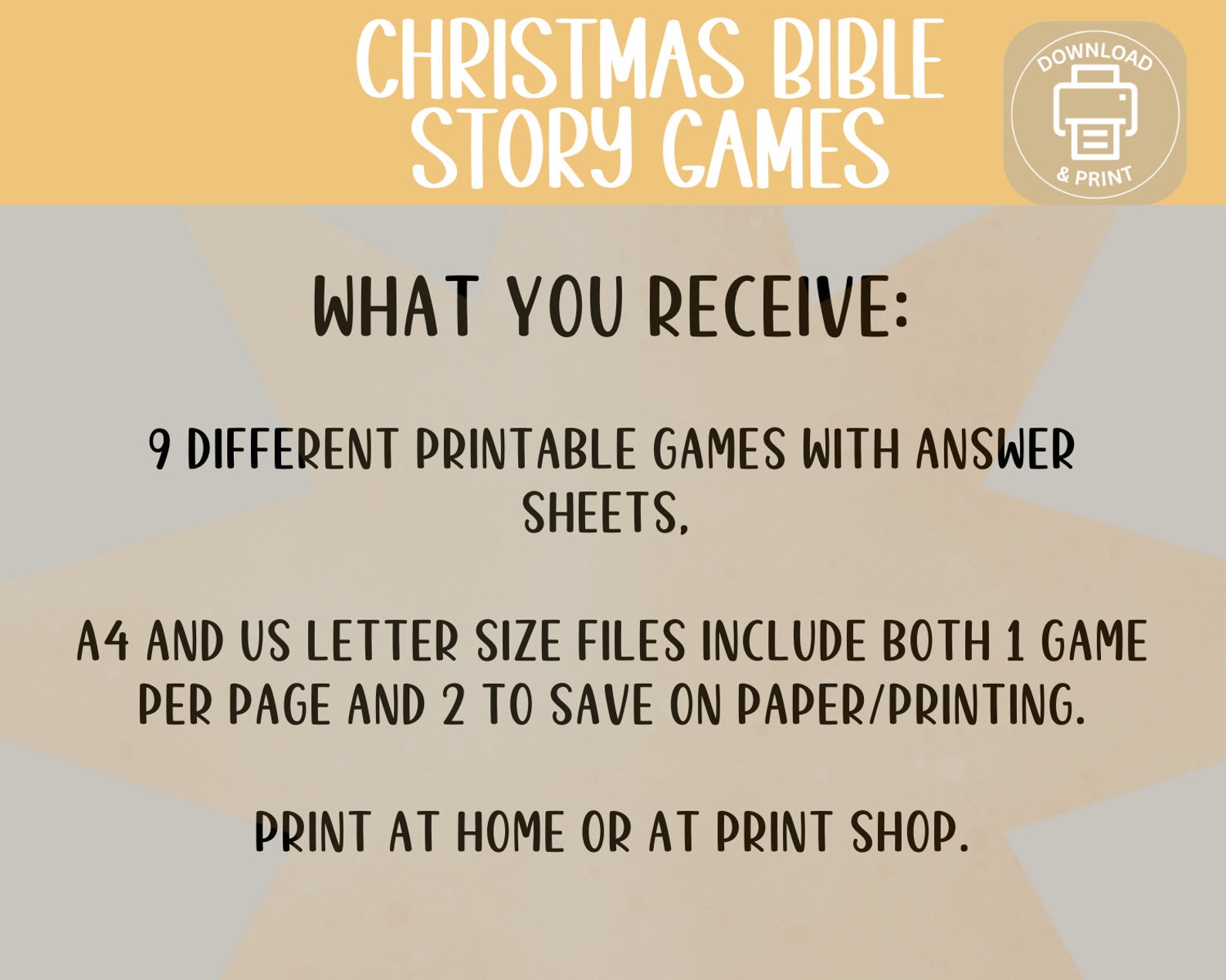 Bible Christmas Games, Church Christmas Party Idea, Sunday School ...