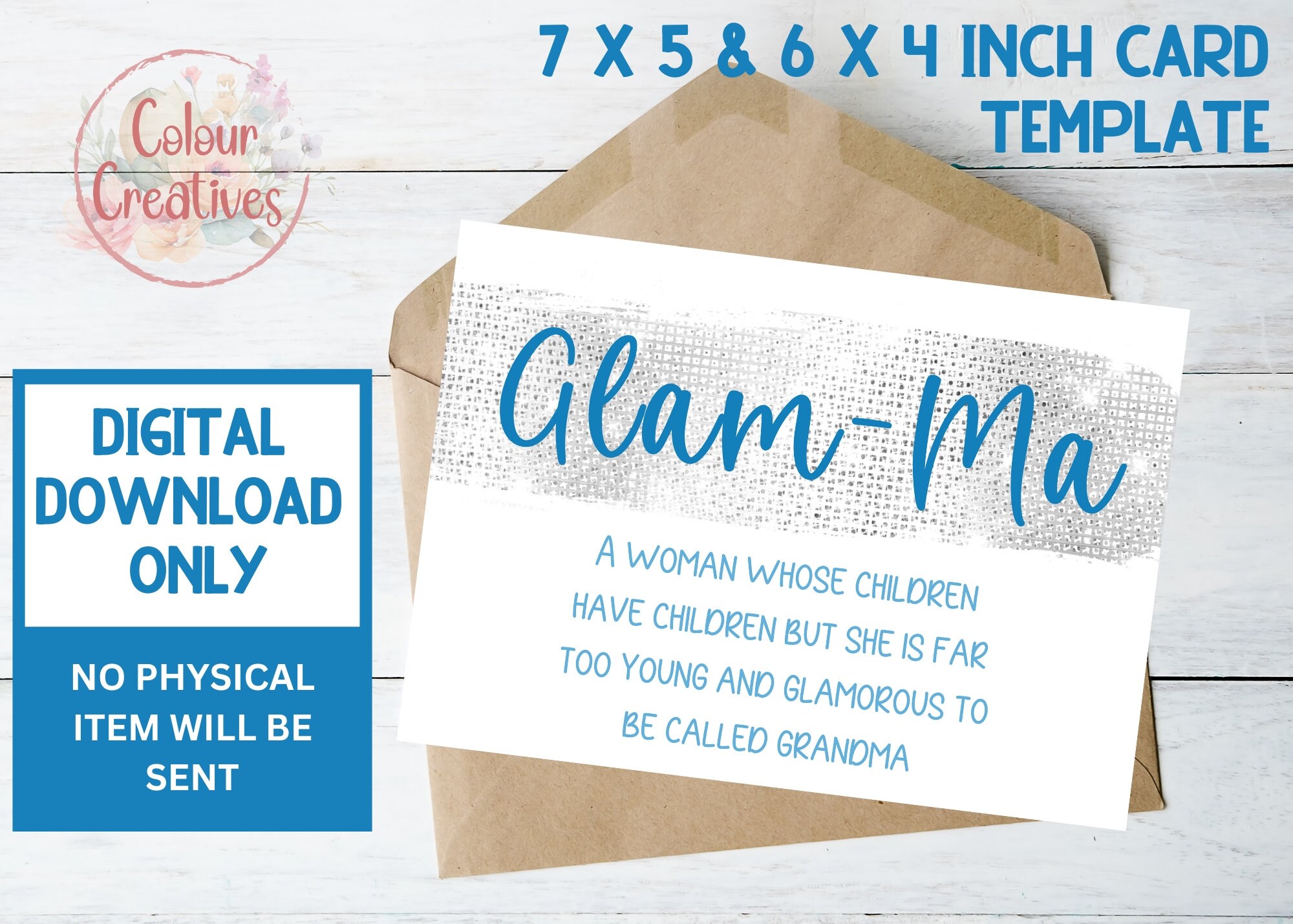 Mothers Day Card Printable, Mothers Day Card, Happy Grandmothers Day ...