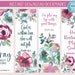 Printable Bible Verse Bookmarks, Mother's Day Bible Verse Bookmarks ...