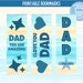 Father's Day Bundle, All About My Dad Printable, Father's Day Gift ...