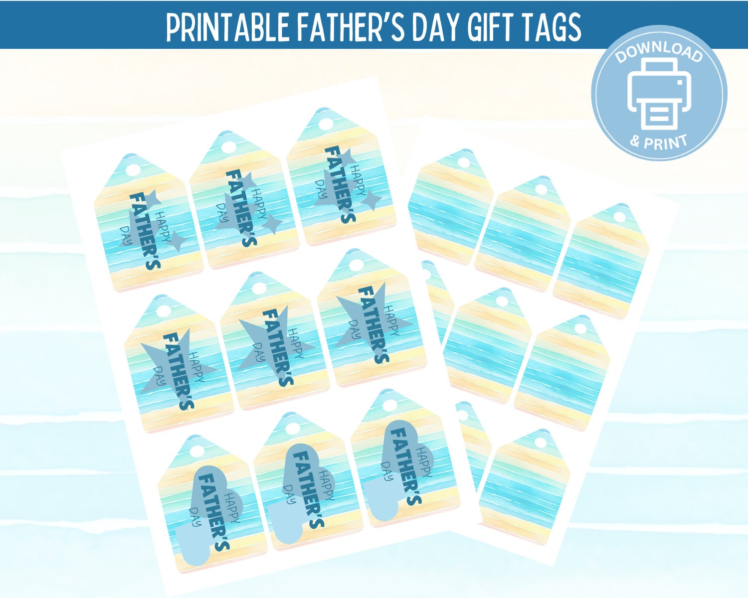 Father's Day Bundle, All About My Dad Printable, Father's Day Gift ...