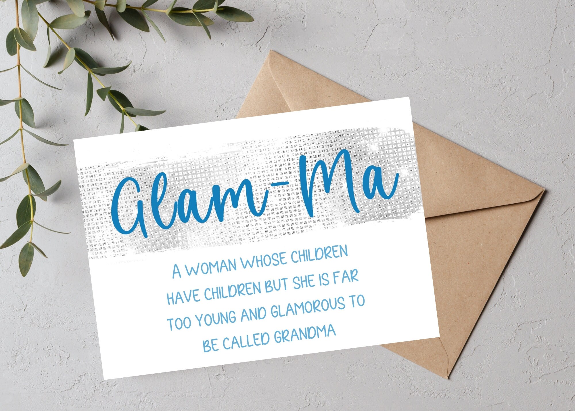 Mothers Day Card Printable, Mothers Day Card, Happy Grandmothers Day ...