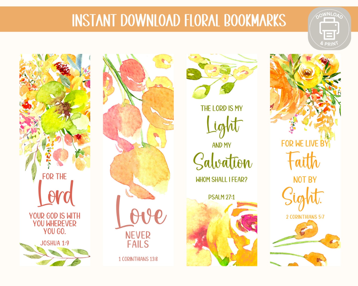 Printable Bible Verse Bookmarks, Mother's Day Bible Verse Bookmarks ...