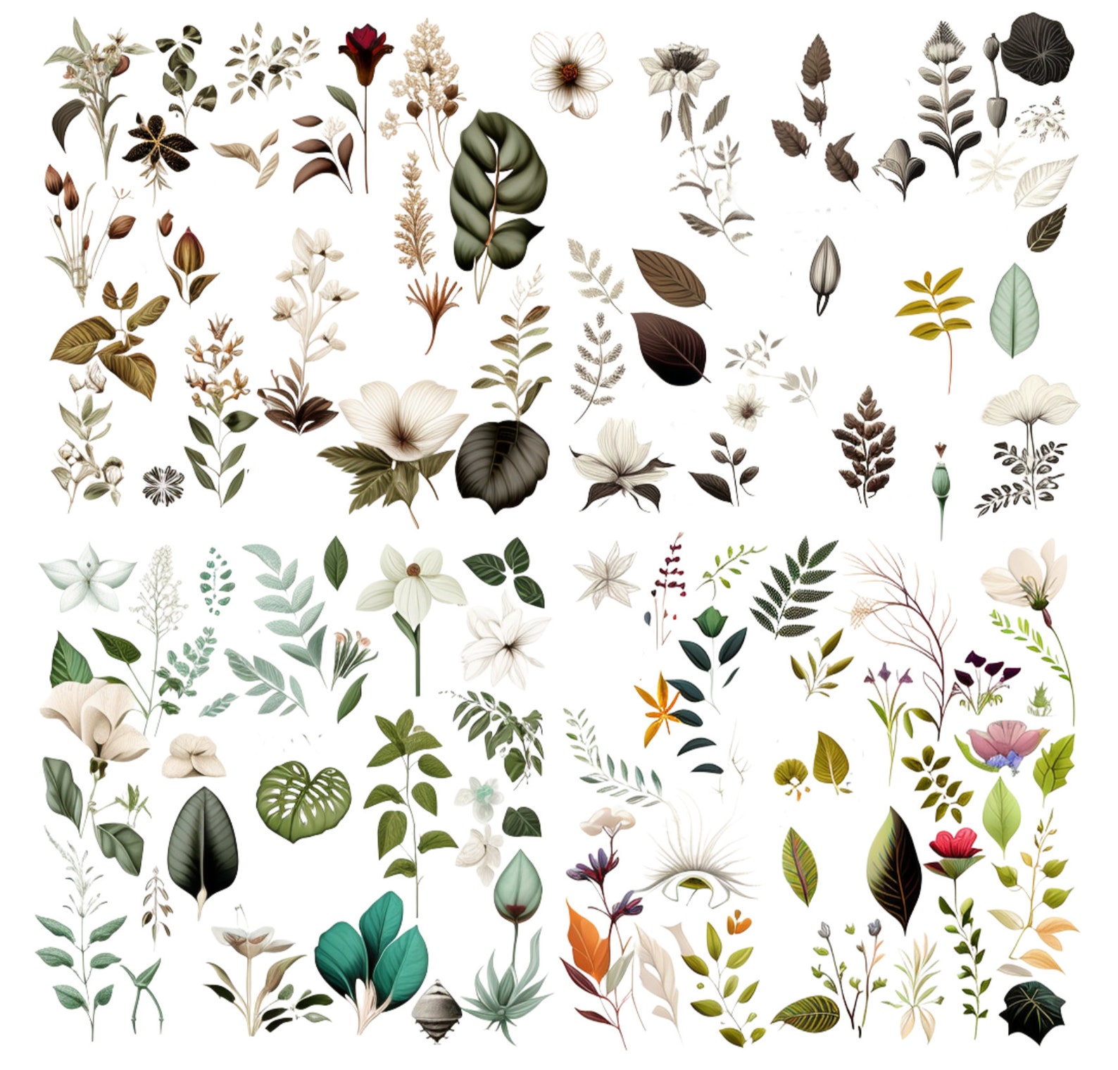 Color Flower Svg | Wild Flower Svg | Flower Svg | Svg for Circuit ...