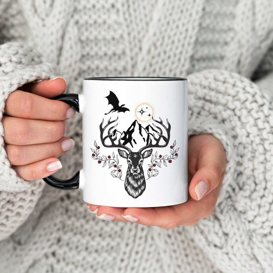 Acotar Throne of Glass Mug, Sarah J Maas Inspired Mug, Acotar Mug ...
