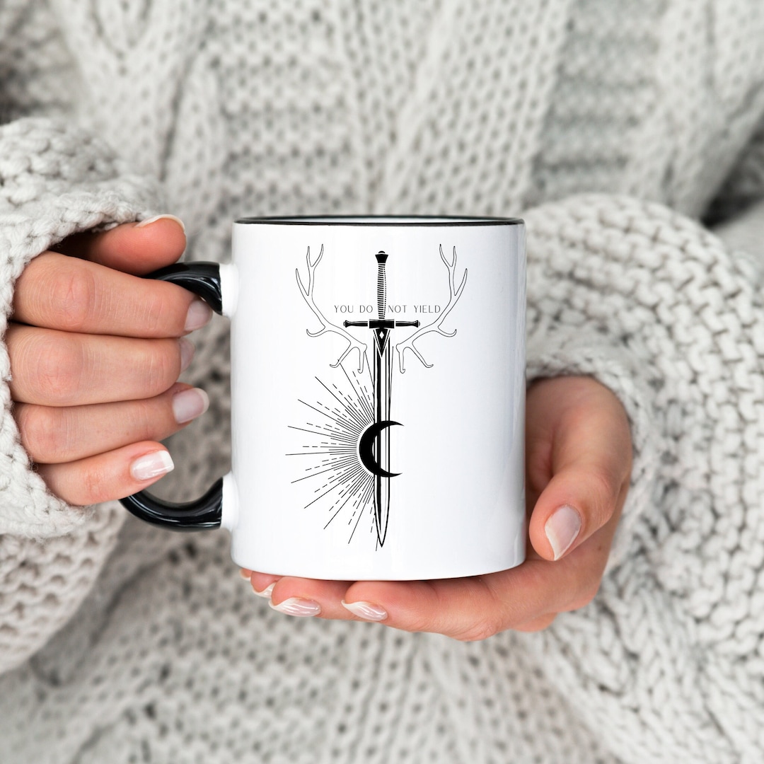 Throne of Glass Mug, Sarah J Maas Inspired Mug, You Do Not Yield Mug ...