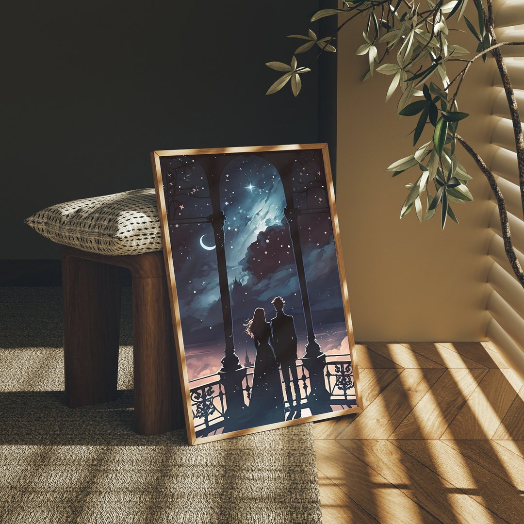 Acotar Night Court Poster, Starfall ACOTAR Inspired Print, Sarah J Maas Print, Velaris Art Print ...