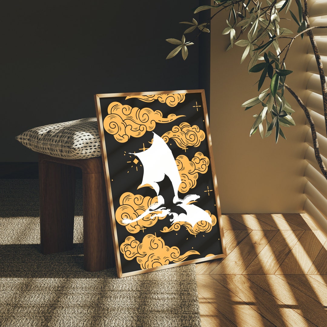 Fourth Wing Poster Fourth Wing Merch Rebecca Yarrow Merch - Etsy