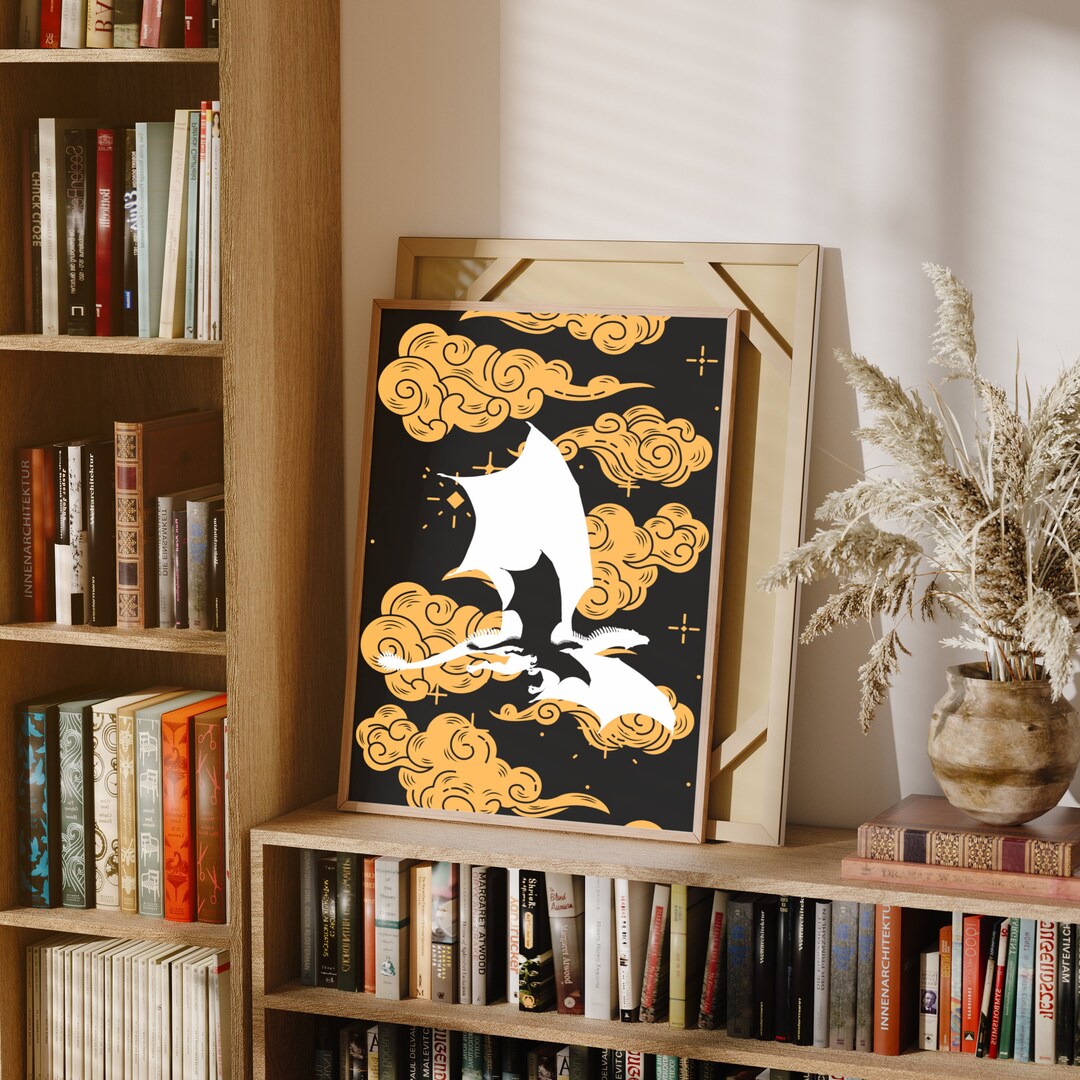 Fourth Wing Digital Print, Fourth Wing Merch, Rebecca Yarrow Merch ...